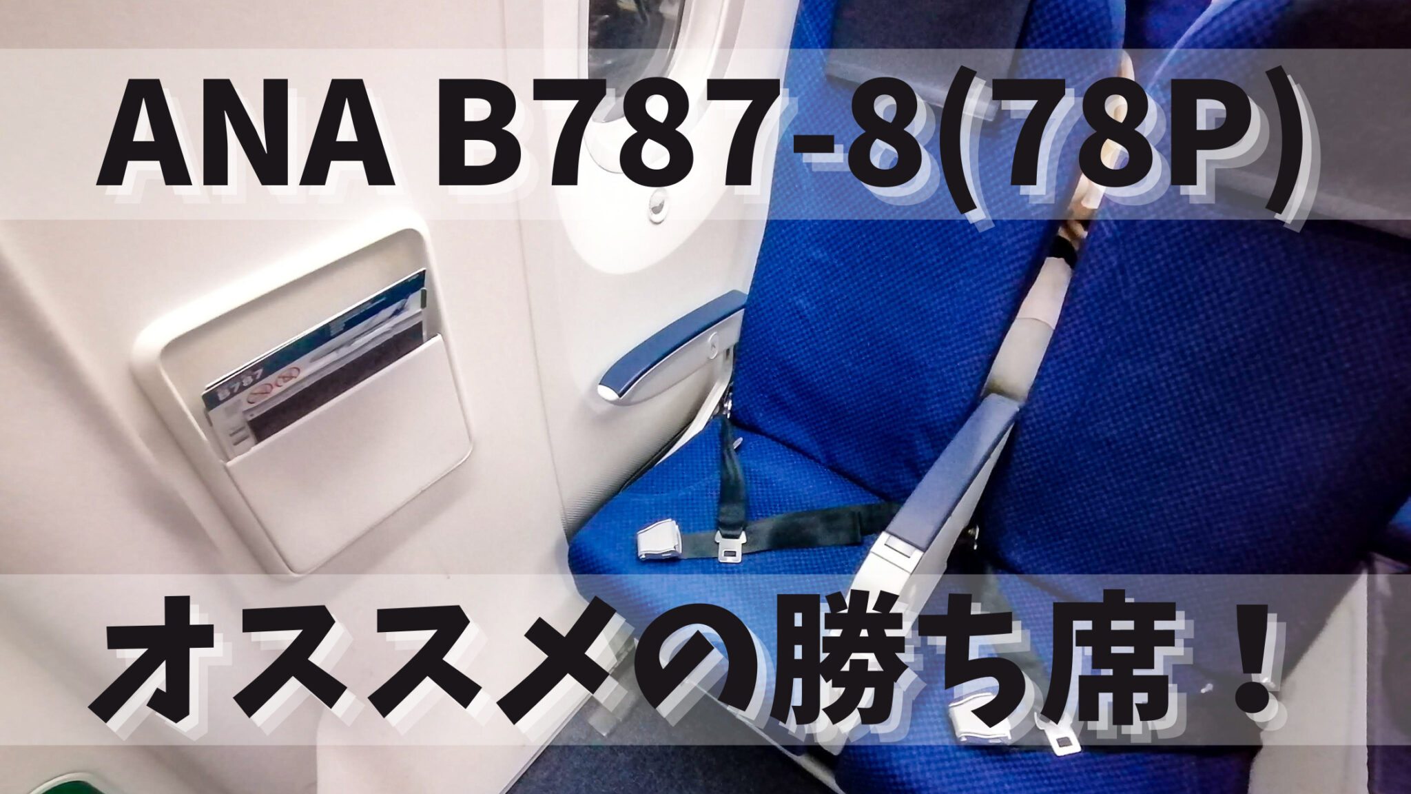 ANAボーイングB787-8ドリームライナー(78P)おすすめの座席！勝ち席はここだ！ | シテイリョウコウ